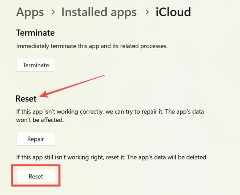 How to Fix iCloud Crashing on Windows 11 - AppleToolBox