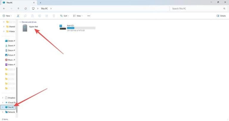 Steps to Back Up an iPad on Windows PC - AppleToolBox