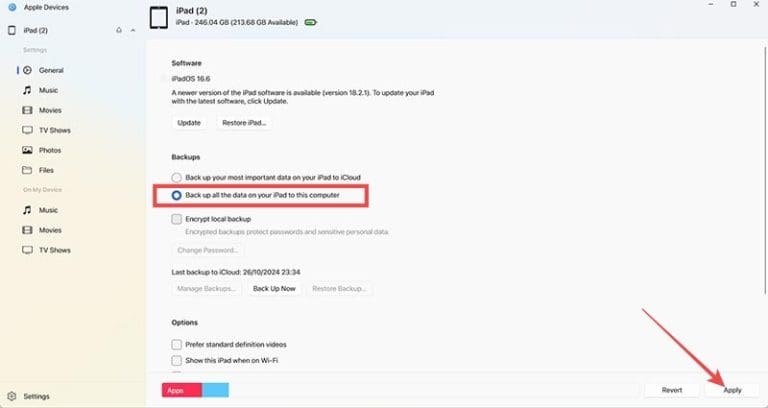 Steps to Back Up an iPad on Windows PC - AppleToolBox