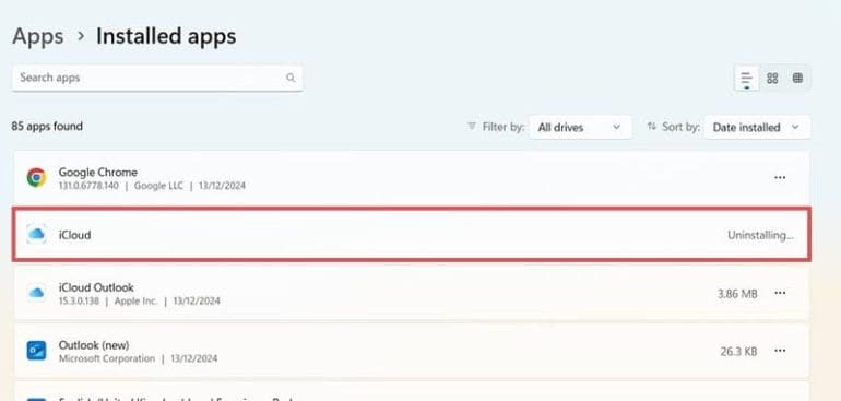 How to Fix iCloud Drive Not Syncing on Windows 11 - AppleToolBox