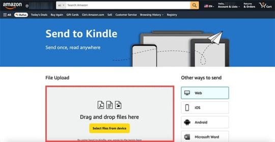 How to Send Books to Kindle From Your Mac - AppleToolBox