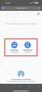 How to Use Snapdrop to Transfer Files From iPhone to Windows PC - AppleToolBox