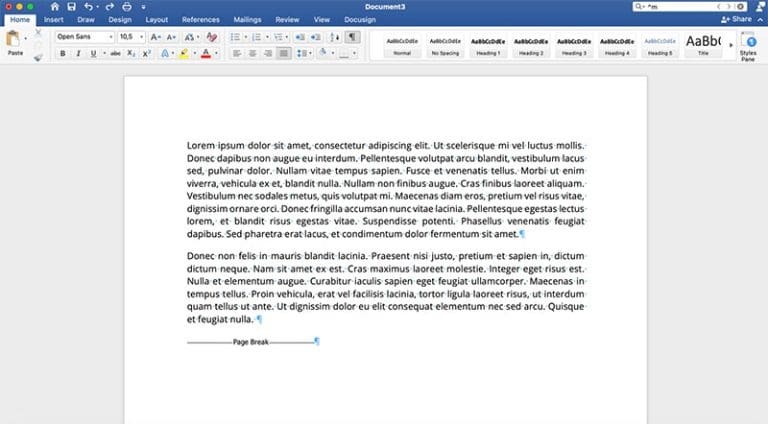 How to Remove a Section Break in Word for Mac - AppleToolBox