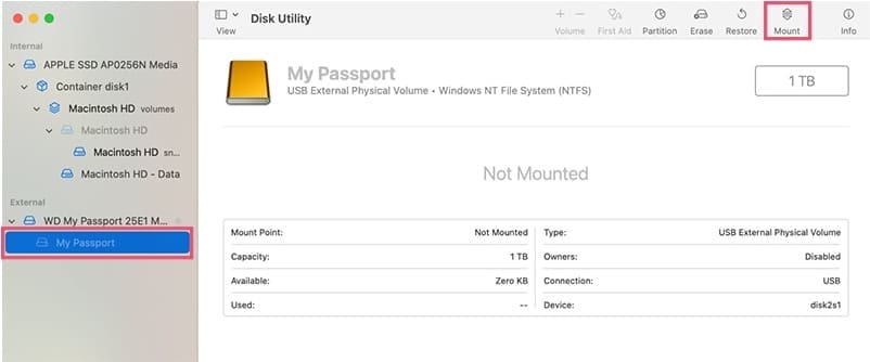 External Hard Drive Only Shows on Windows, Not Mac - AppleToolBox
