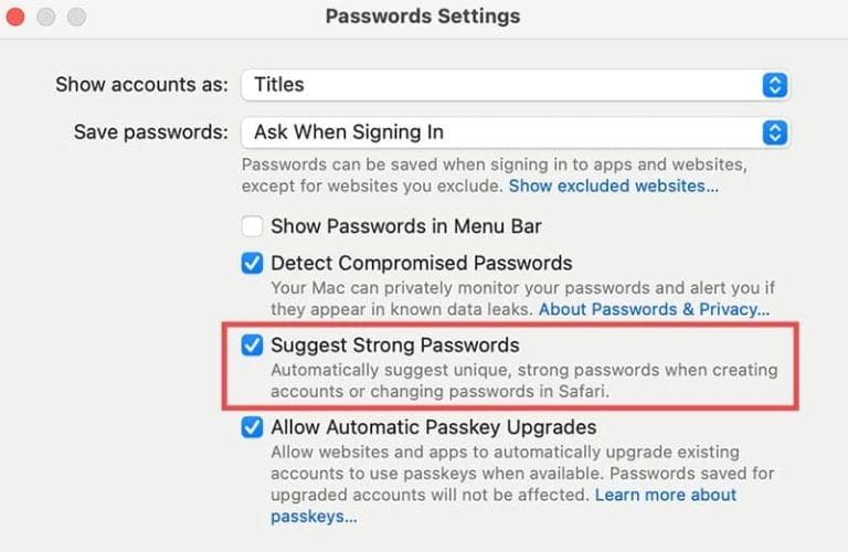 How to Stop Safari From Suggesting Passwords on Mac or iOS - AppleToolBox