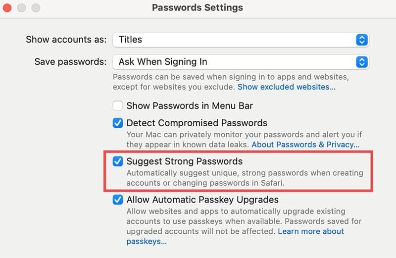 How to Stop Safari From Suggesting Passwords on Mac or iOS - AppleToolBox